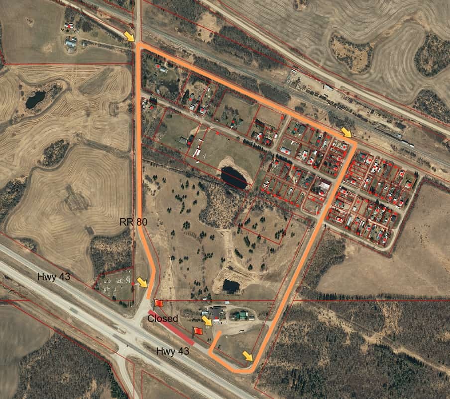 Update: Rochfort Bridge Service Road Closure | Lac Ste. Anne County